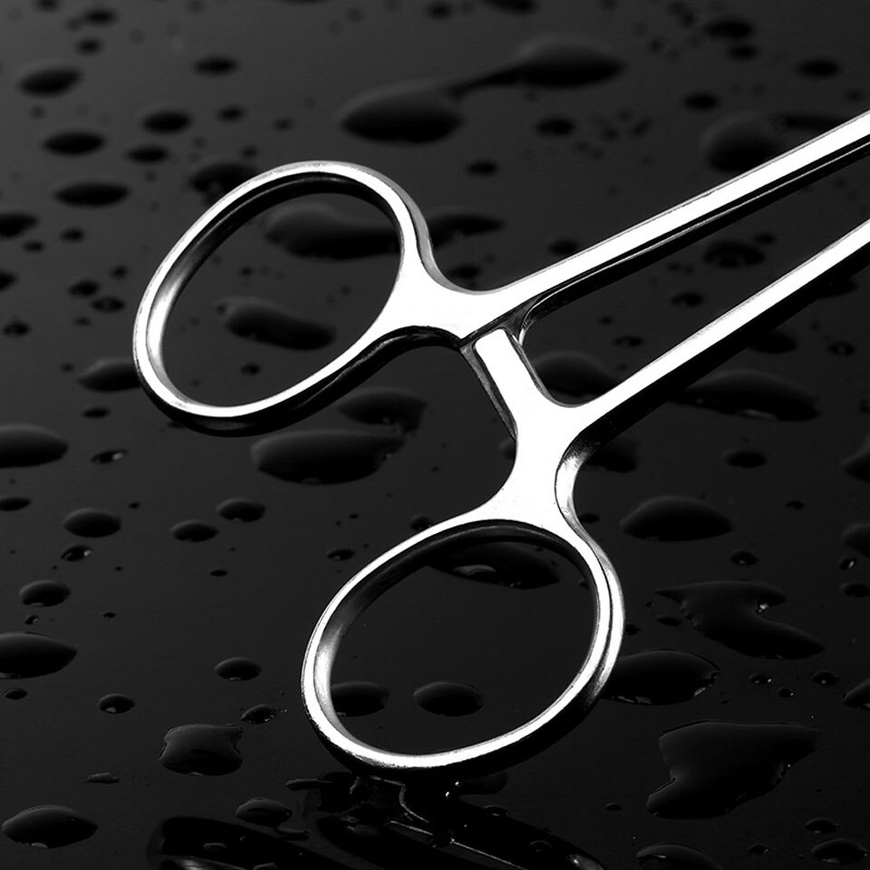 Stainless Steel Curved Tip Hemostat Elbow Scissors... – Grandado