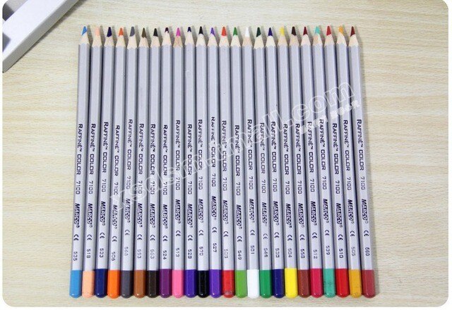 color Marco Fine Art 24 Colors Drawing Pencils Non... – Grandado