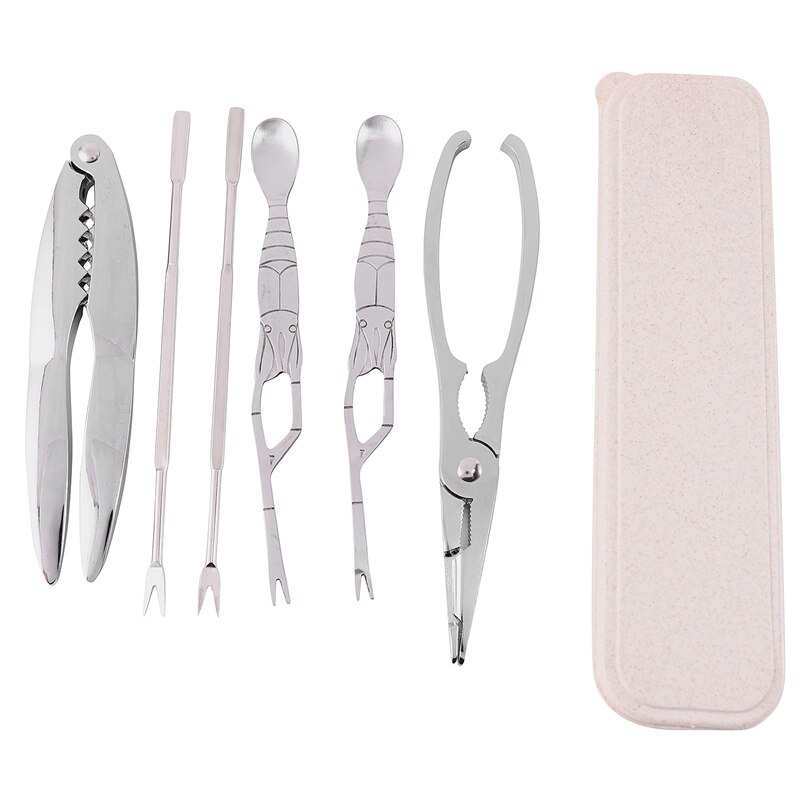 6Pcs Portable Home Eating Crabs Seafood Tool Kitch... – Grandado