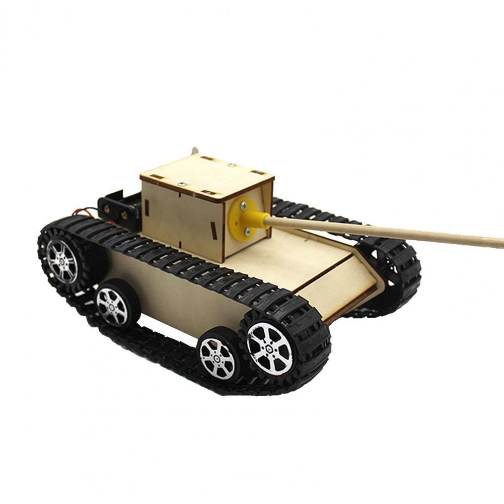 Tank Stem Toy DIY Educational Wood Science Hand-Ma... – Vicedeal