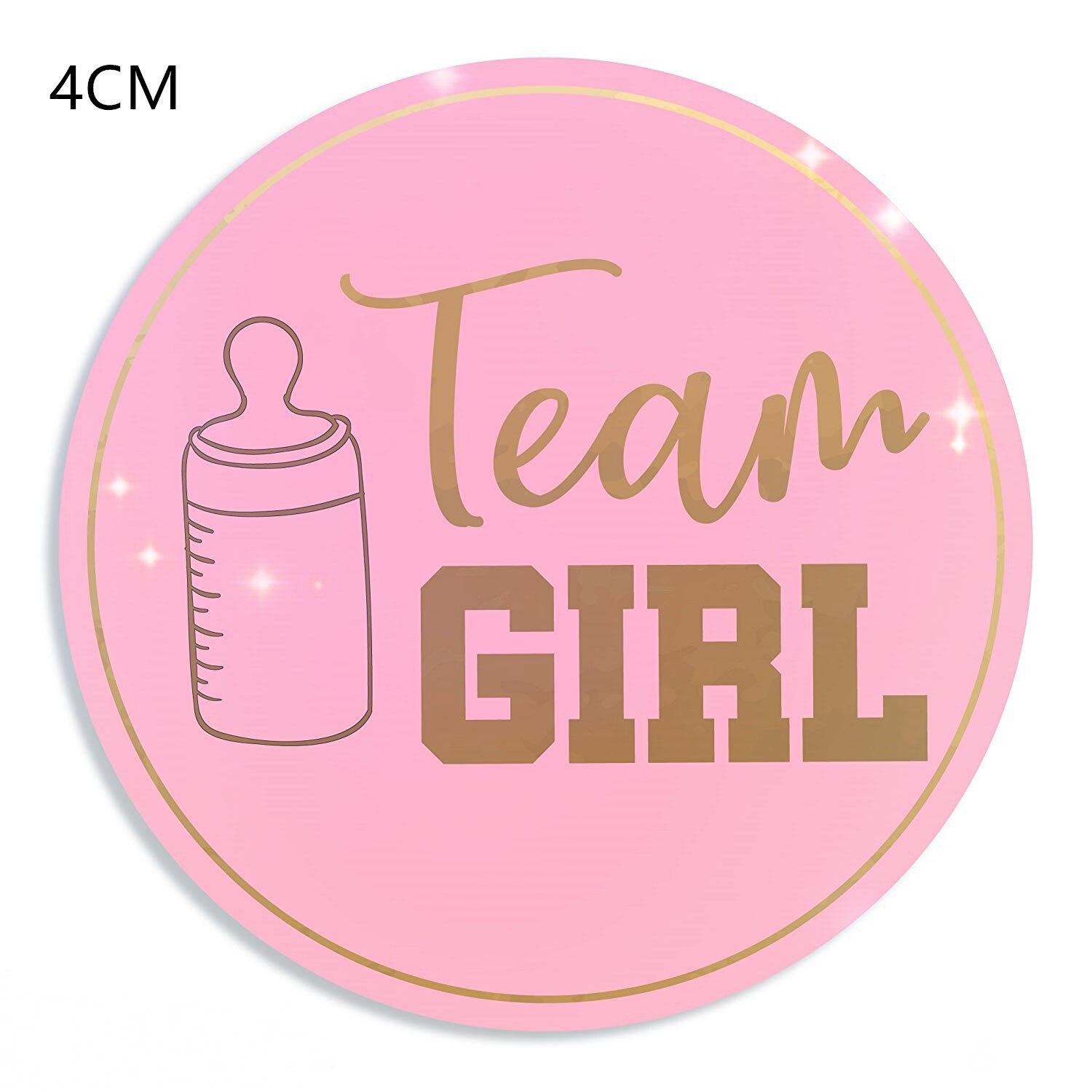 24pcs Team Boy Team Girl Sticker Boy Girl Round Pa... – Grandado