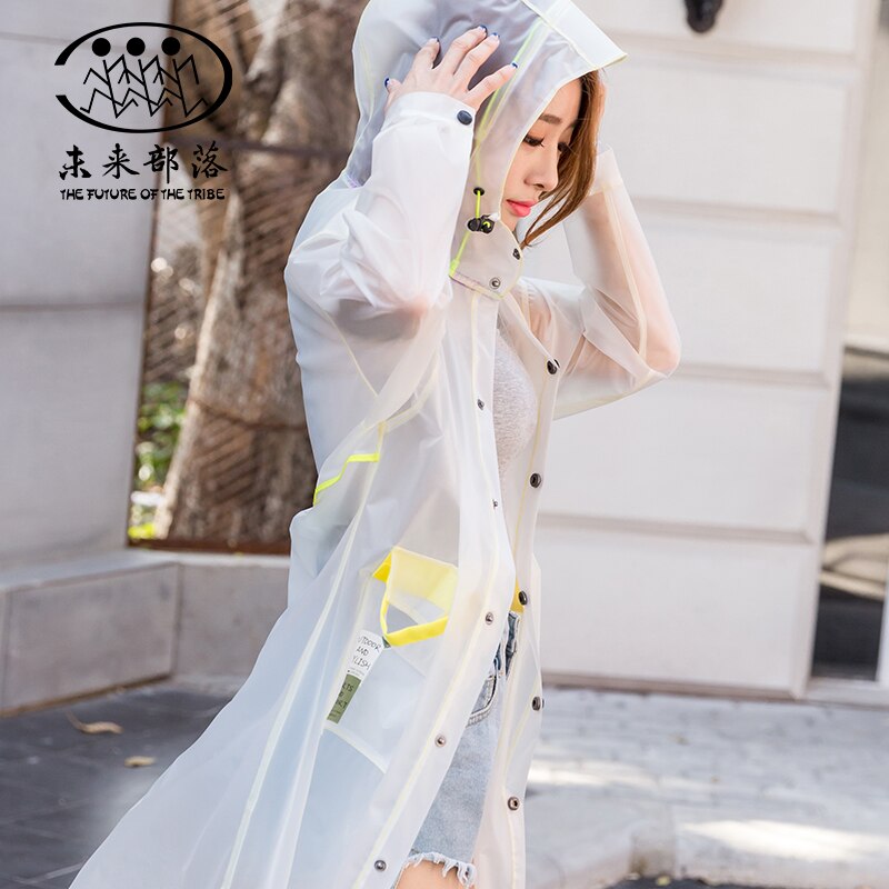 Waterproof Scooter Raincoat Jacket Transparent Out... – Grandado