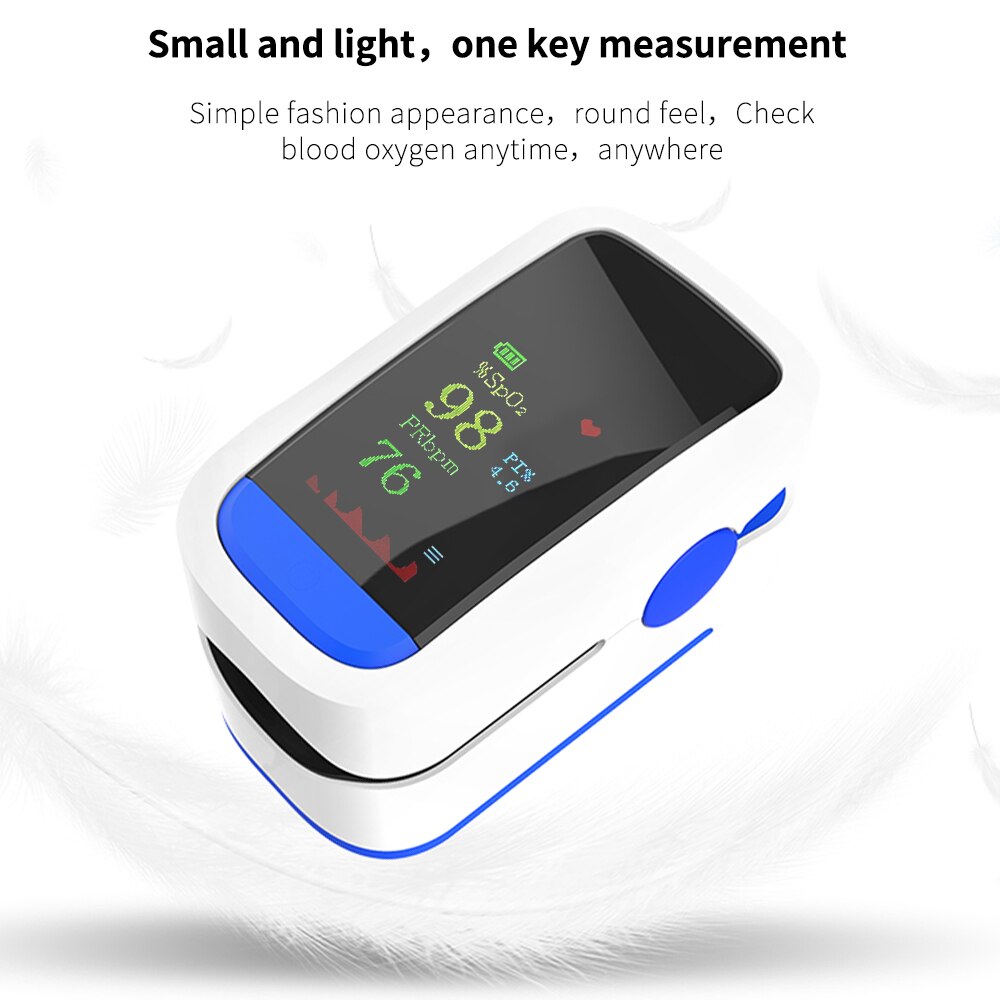 Vingertop Clip Pulsoximeter Mini SpO2 Monitor Zuur... – Grandado