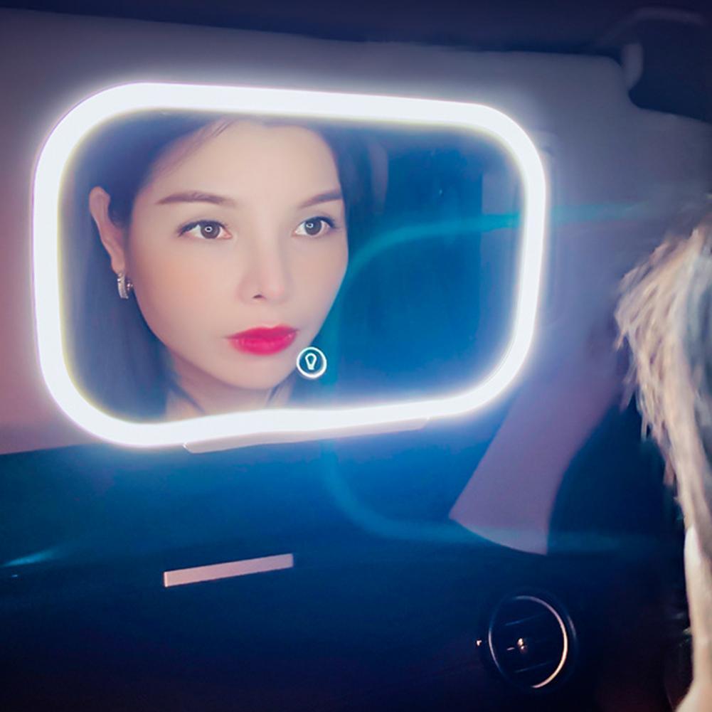 Car Visor Mirror 7.8-inch LED Car Makeup Mirror LE... – Vicedeal
