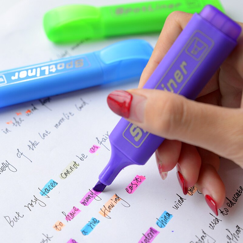 36 pcs/Lot Color spot liner Highlighter Fluorescen... – Grandado