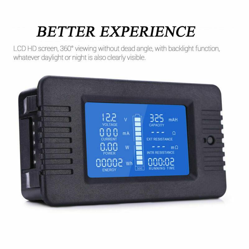 DC 0-200V 0-100A Digital Voltmeter Ammeter Car Bat... – Vicedeal