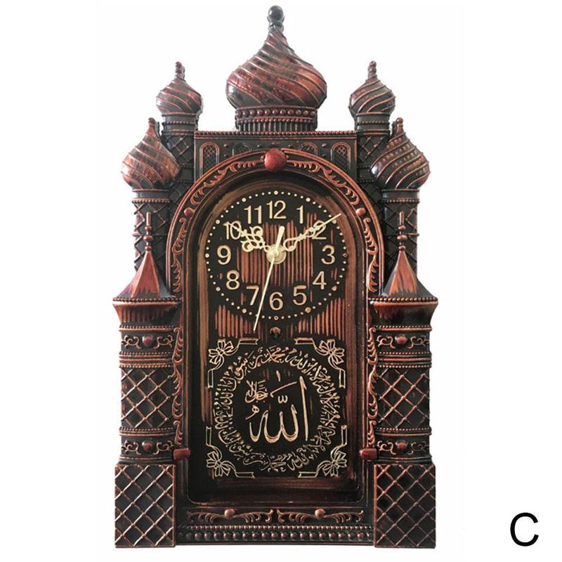 Islamic Wall Clocks Wall Hanging Muslim Prayer Ara... – Vicedeal