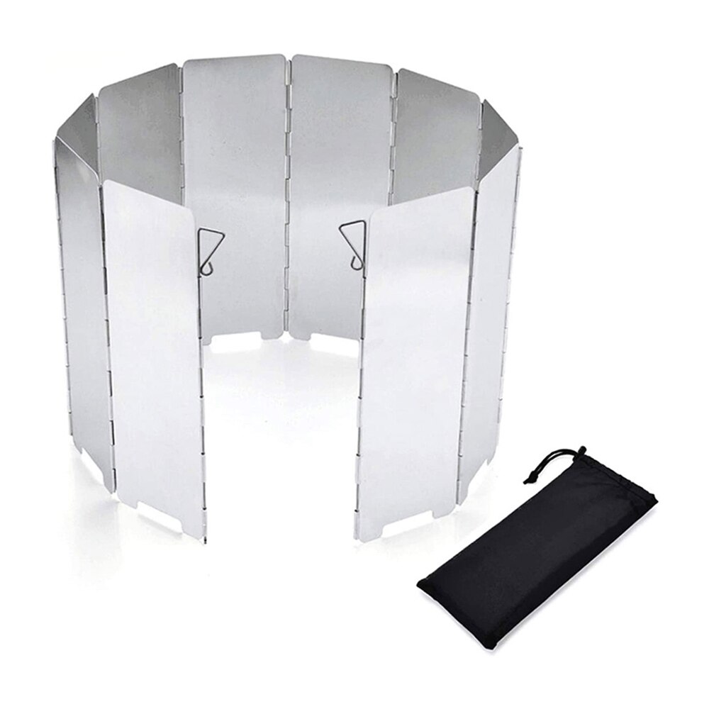 Outdoor Gas Stove Wind Shield 9/10/12/14/16 Plates... – Grandado