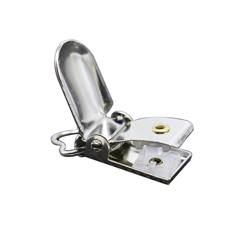 Luo Qiu 10mm Metal Silver garment clips with Plast... – Vicedeal