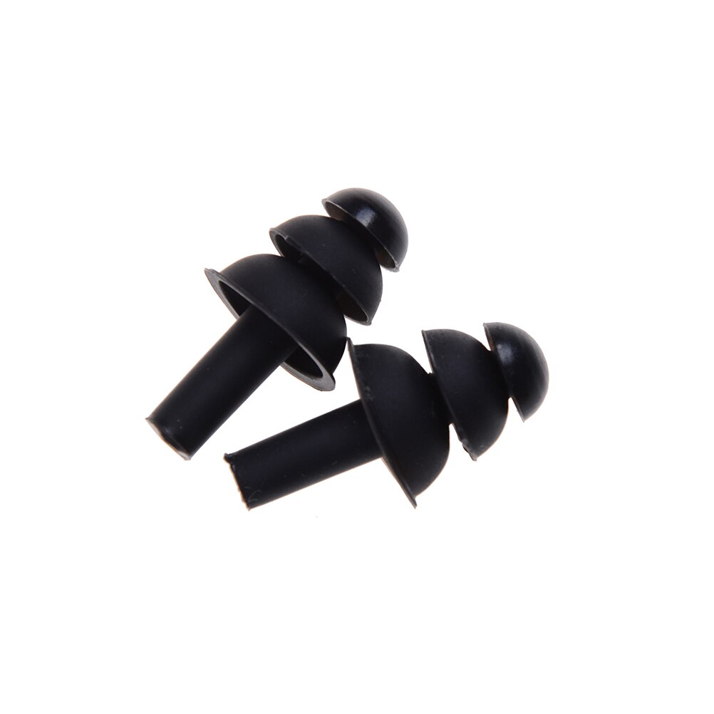 1 Pair Soft Ear Plugs Environmental Silicone Water... – Grandado