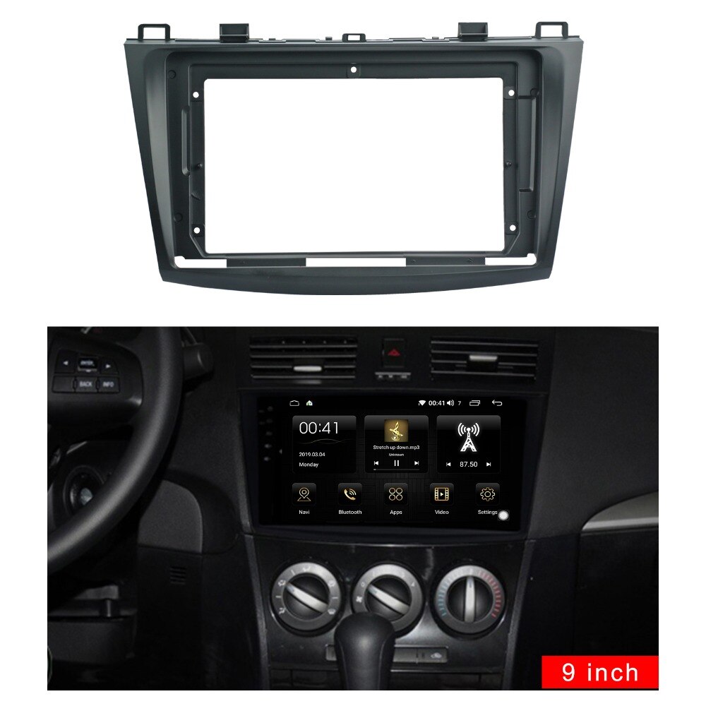 9 Inch 2din Car Fascia For MAZDA 3 Stereo Panel Da... – Grandado
