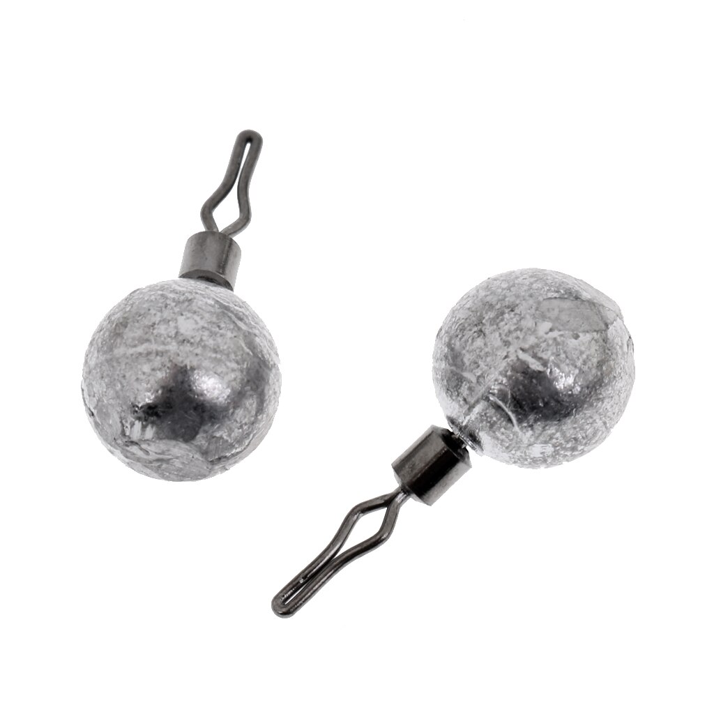 10Pcs Oval Sea Fishing Pure Lead Sinkers Weights S... – Vicedeal