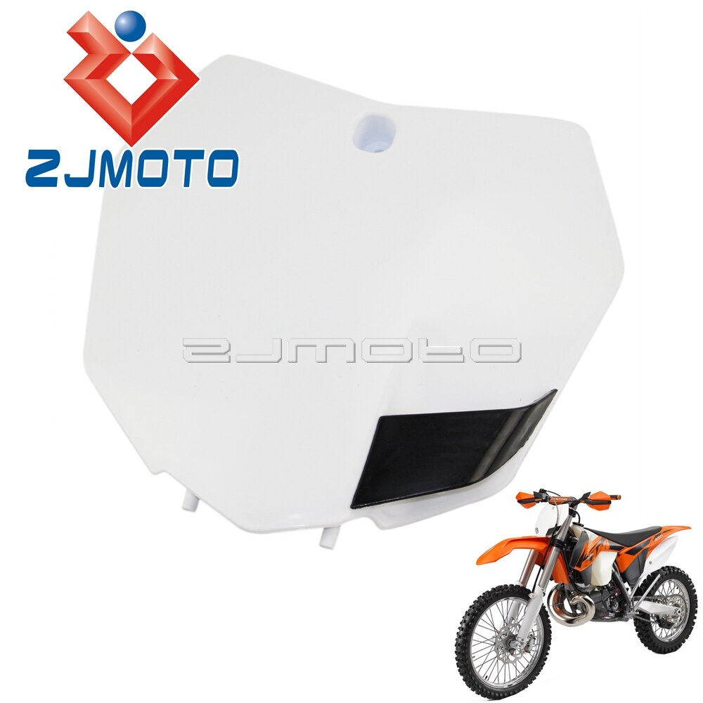 Dirt Bike Orange Plastic Front Name Number Plate F... – Grandado