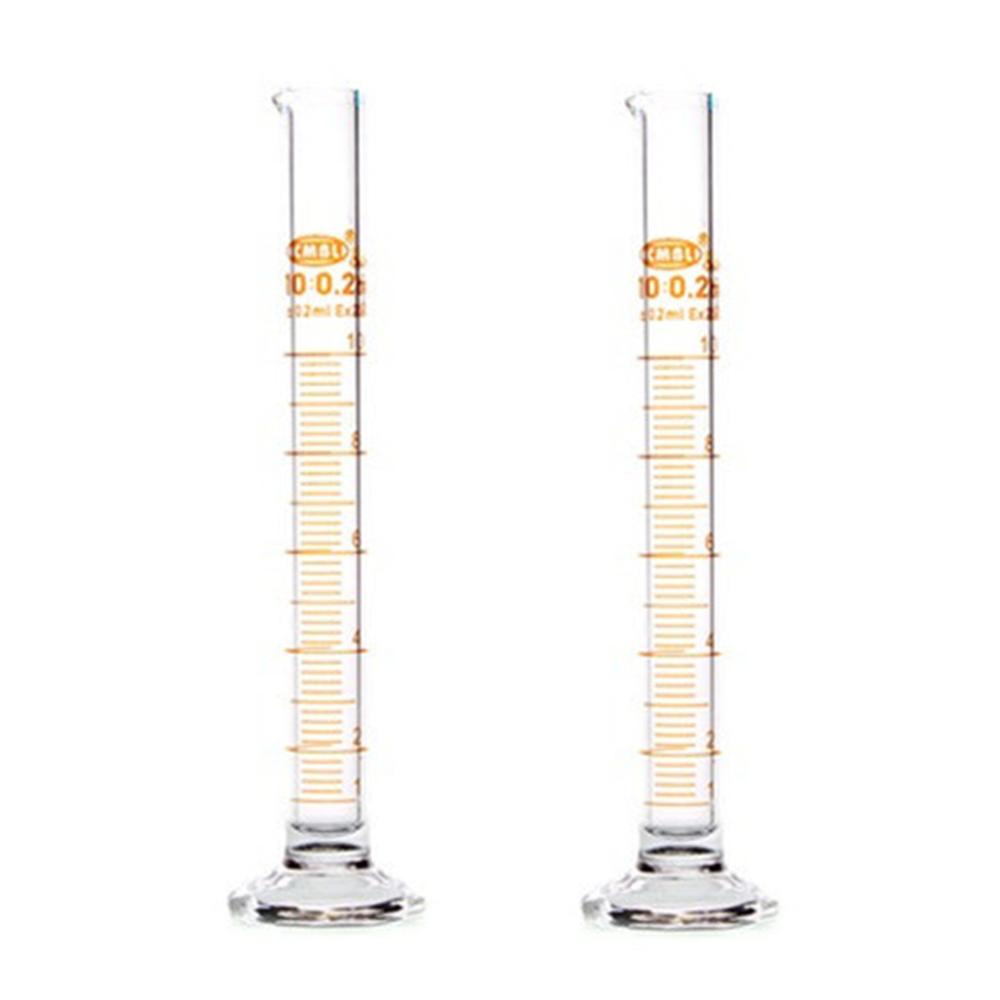 10ml Glass Measuring Cylinder Graduated Spout Mout... – Grandado