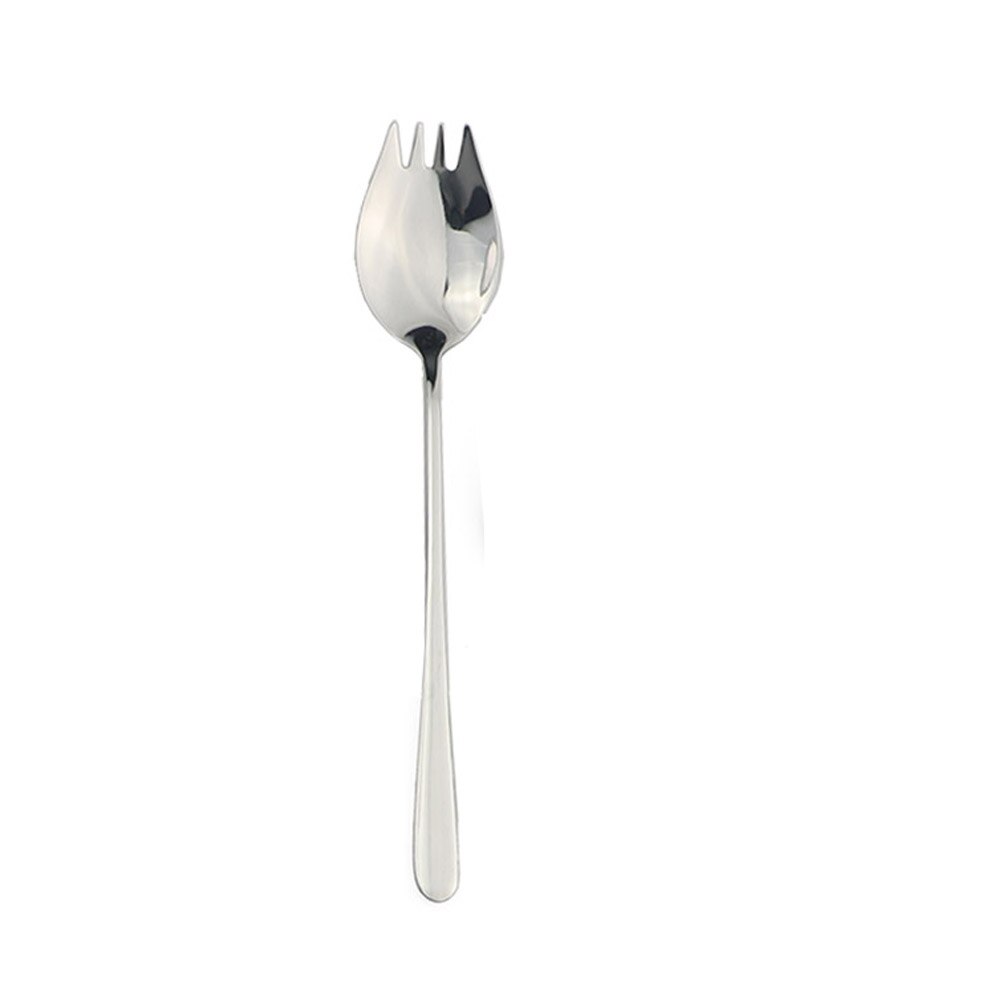7 Colors Spoon Fork Long Handle Salad Spoon Reusab... – Vicedeal