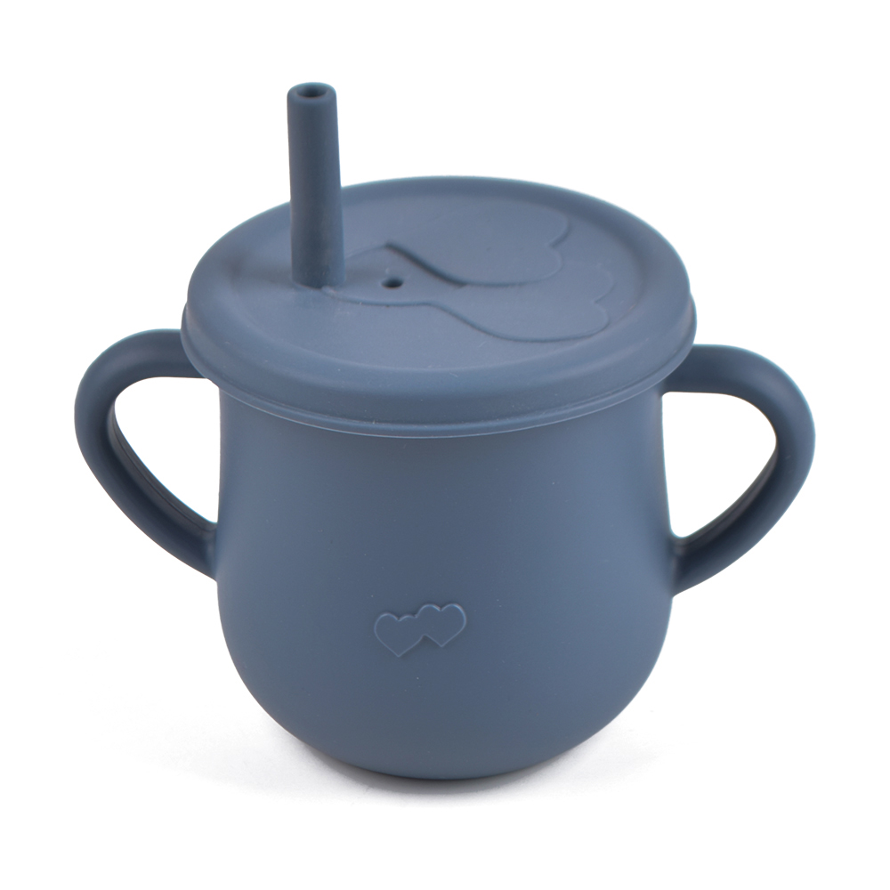 Baby Training Cup Food Grade Silicone Sippy Cups L... – Grandado