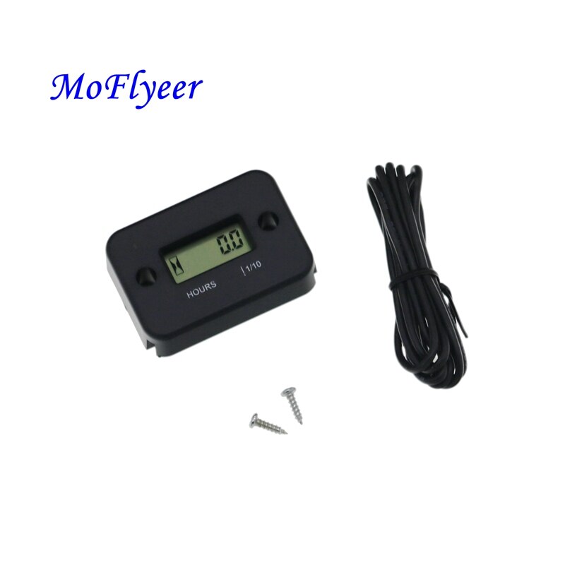MoFlyeer Waterproof Digital Hour Meter LCD Display... – Vicedeal