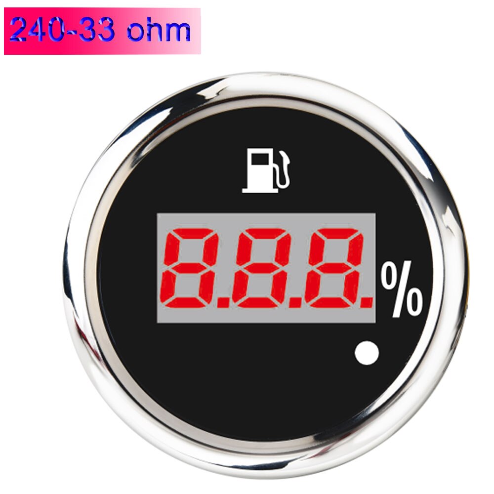 52Mm Marine Boot Digitale Brandstof Niveau Meter G... – Grandado