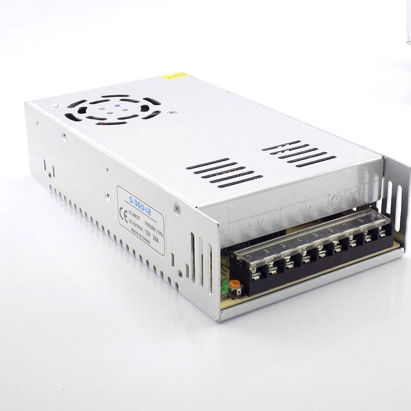 LED Driver Power Supply AC100V-265V to DC 12V 30A ... – Grandado