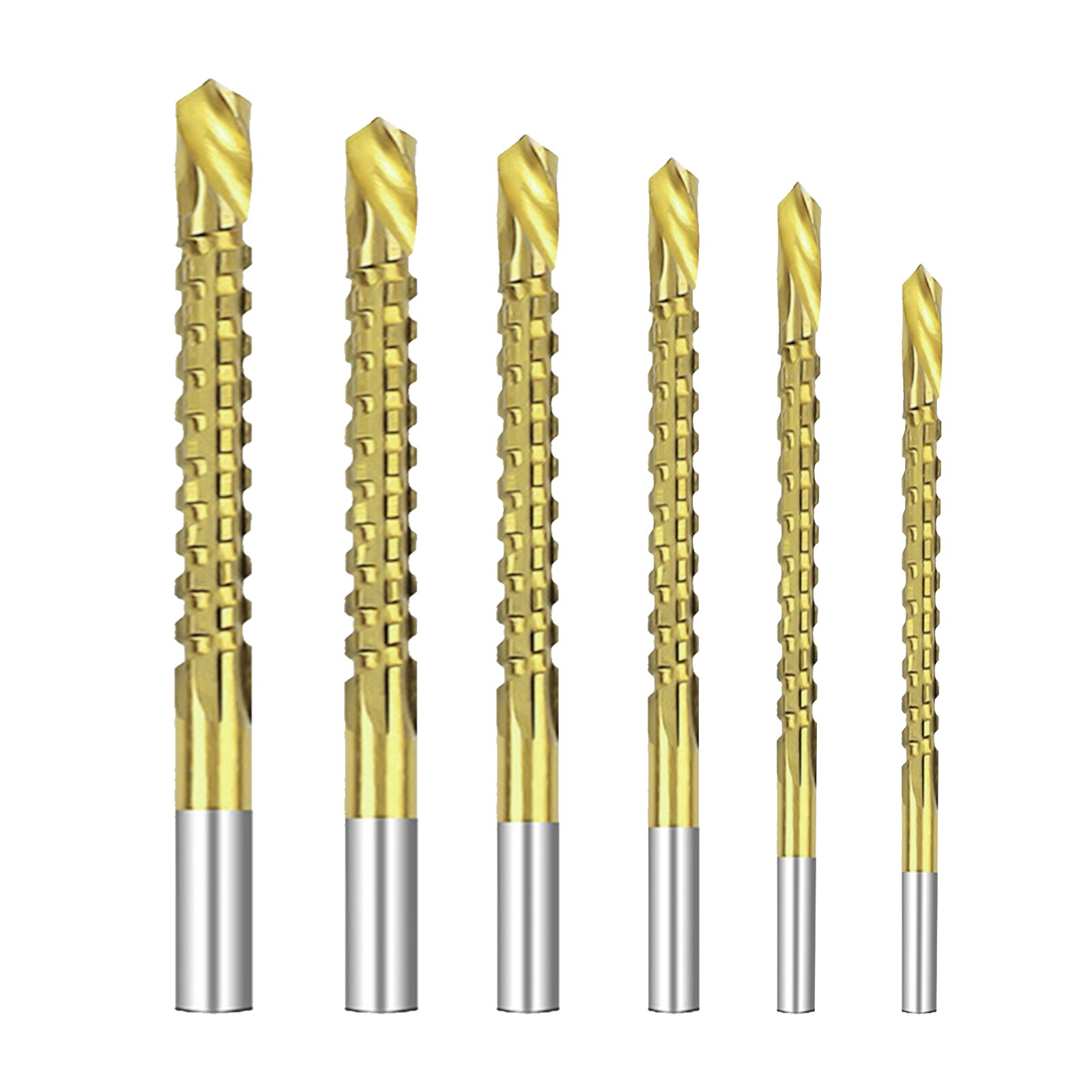 6Pcs Kobalt Boor Set Spiraal Schroef Metric Compos... – Grandado