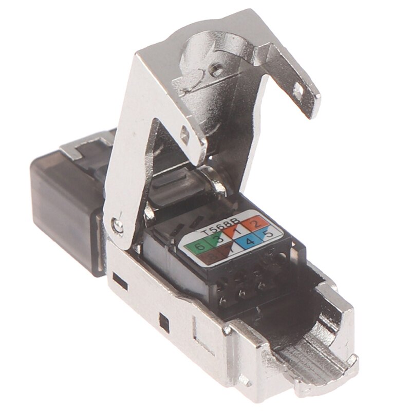 Tool-Free Shielded Crystal Head Ftp RJ45 Cat 7/Cat... – Grandado