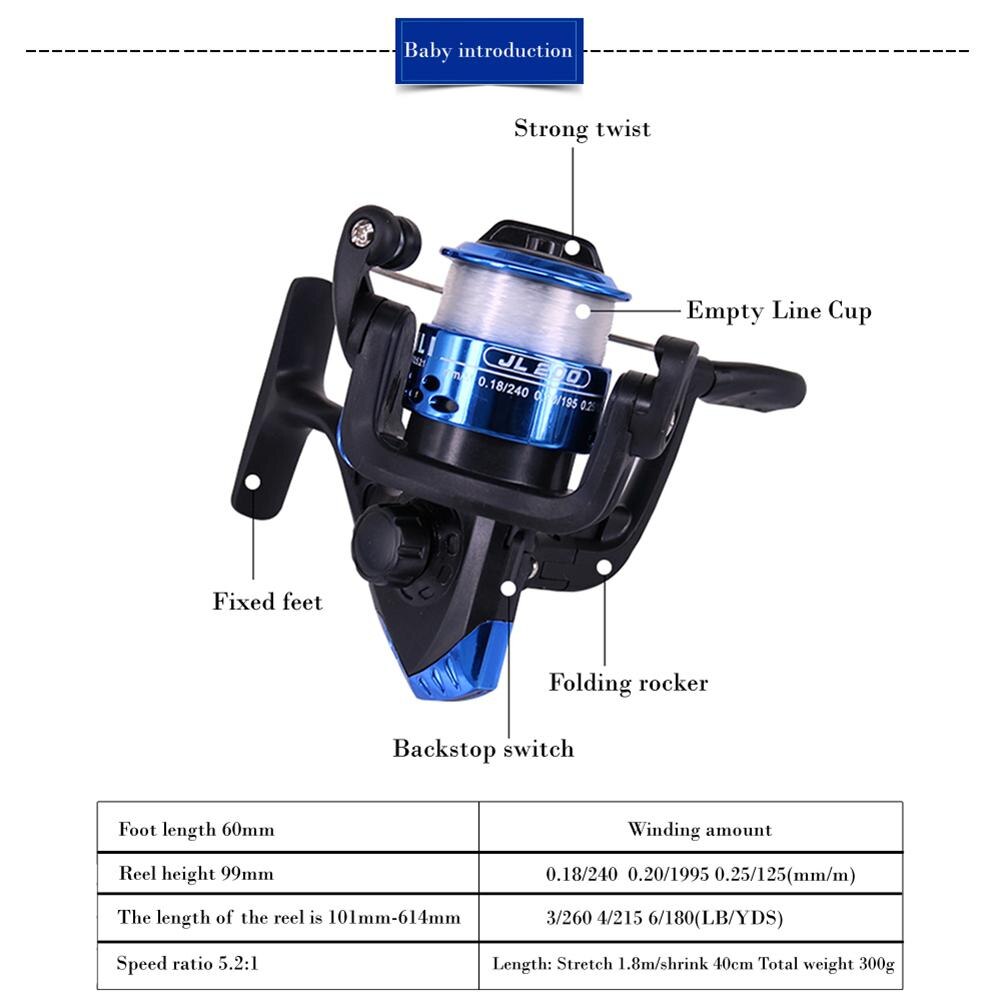 DEUKIO Fishing Rod High Strength Scalable Fishing ... – Vicedeal