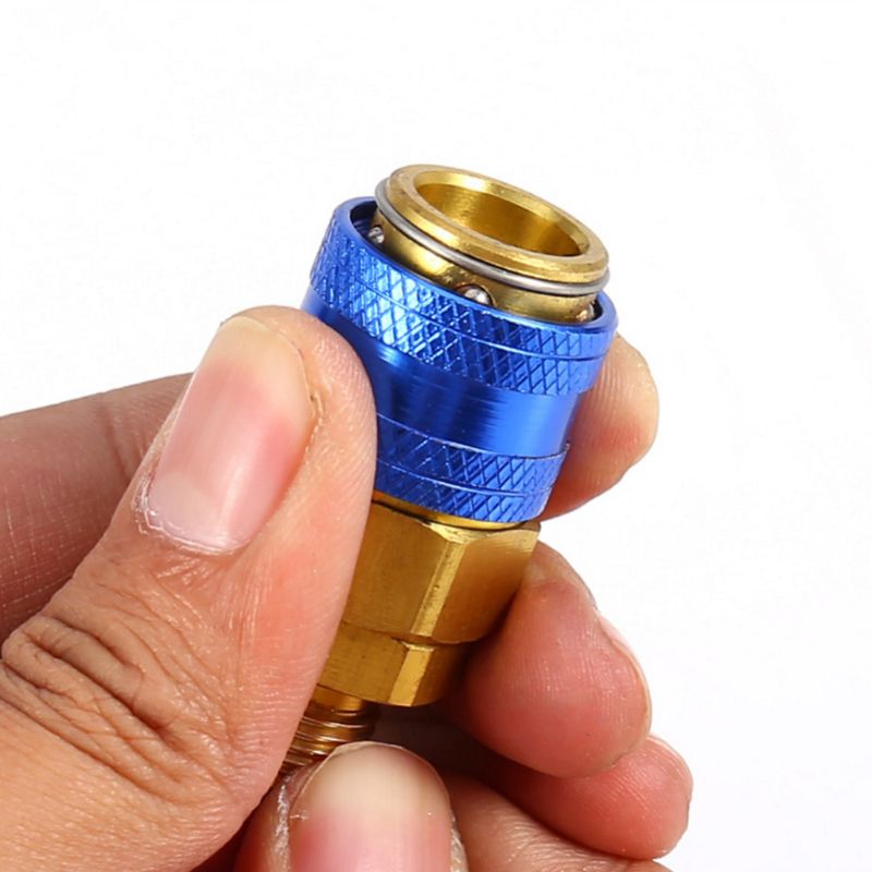 1 Paar Freon R134A H/L Auto Snelkoppeling Connecto... – Grandado