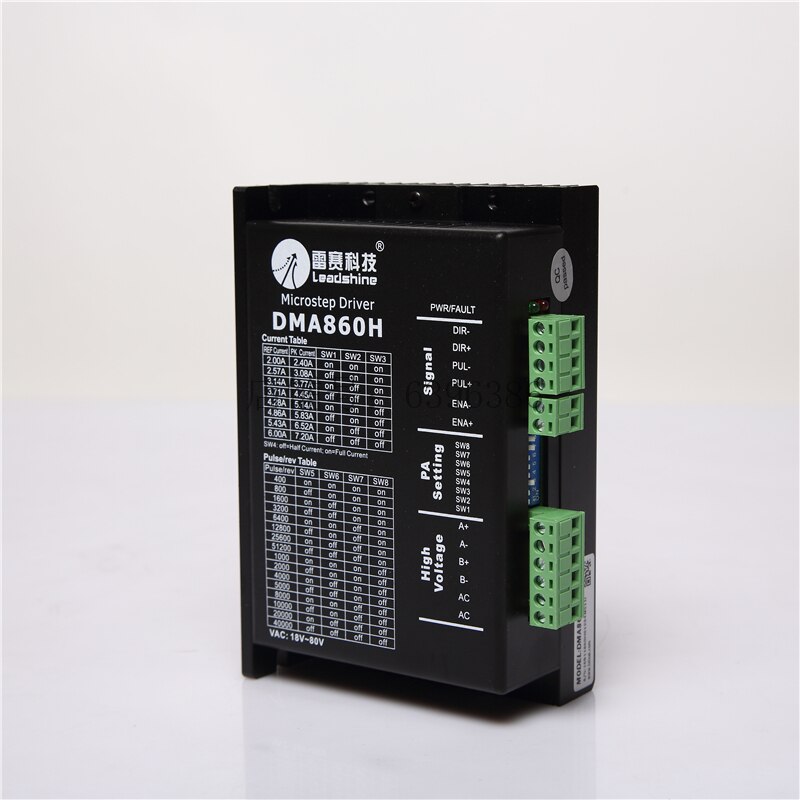 Stepper motor driver DMA860H 2-phase Digital Stepp... – Grandado