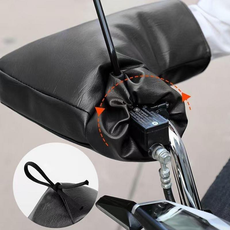 Handlebar Gloves 1 Pair Motorcycle Gloves Handleba... – Grandado