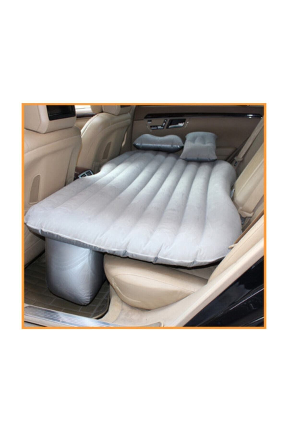 Msee Inflatable Car Seat Bed Gray-Car Rear Seat Fo... – Grandado