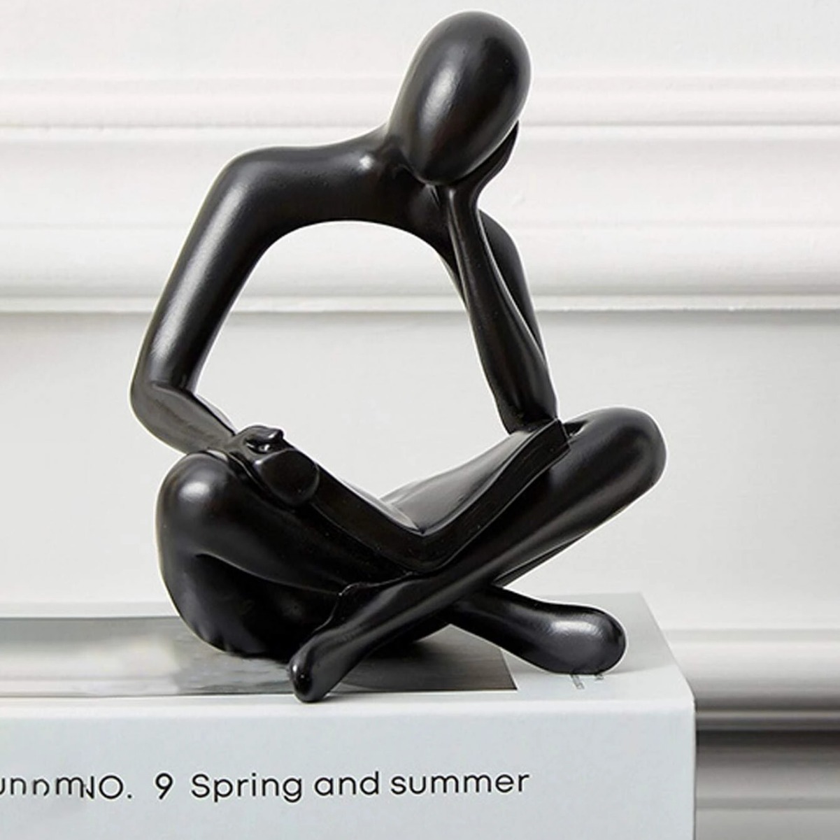 Modern Simple Abstract Art Decoration Bookshelf Bo... – Grandado