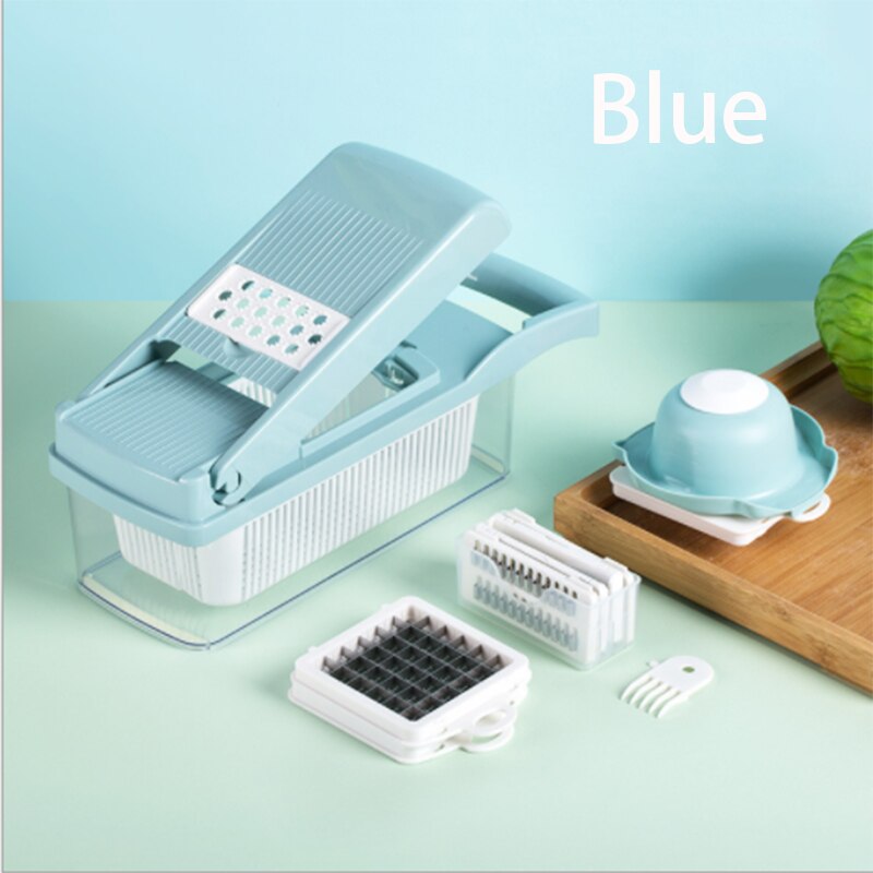 Vegetable Chopper Slicer Dicer - 12-in-1 Fruits Cu... – Vicedeal