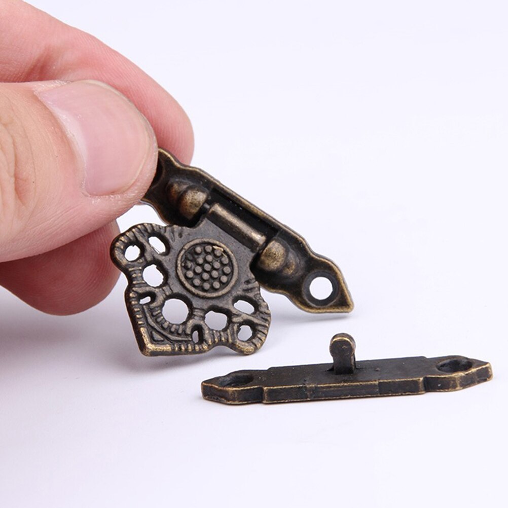 10 Sets Simple Useful Jewelry Box Buckle Box Buckl... – Vicedeal