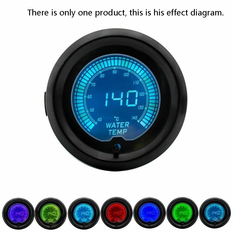 2 inch 52mm Digital LCD Water Temperture Gauge Met... – Vicedeal