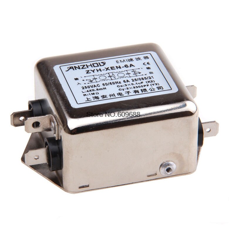 ZYH-XEN-6A 6A 250V haute Performance EMI filtre de... – Grandado