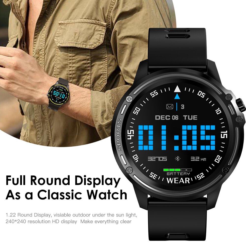 ECG+PPG Smartwatch IP68 Waterproof Bluetooth Smart... – Vicedeal