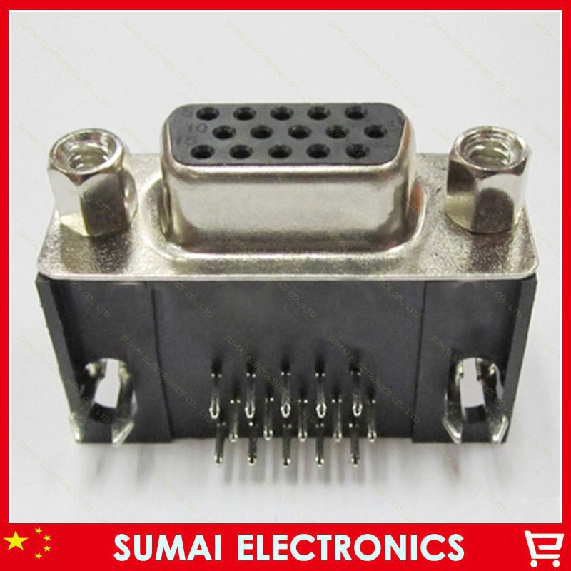 DR15 Female connector DB15 female socket 15pin 3 r... – Grandado