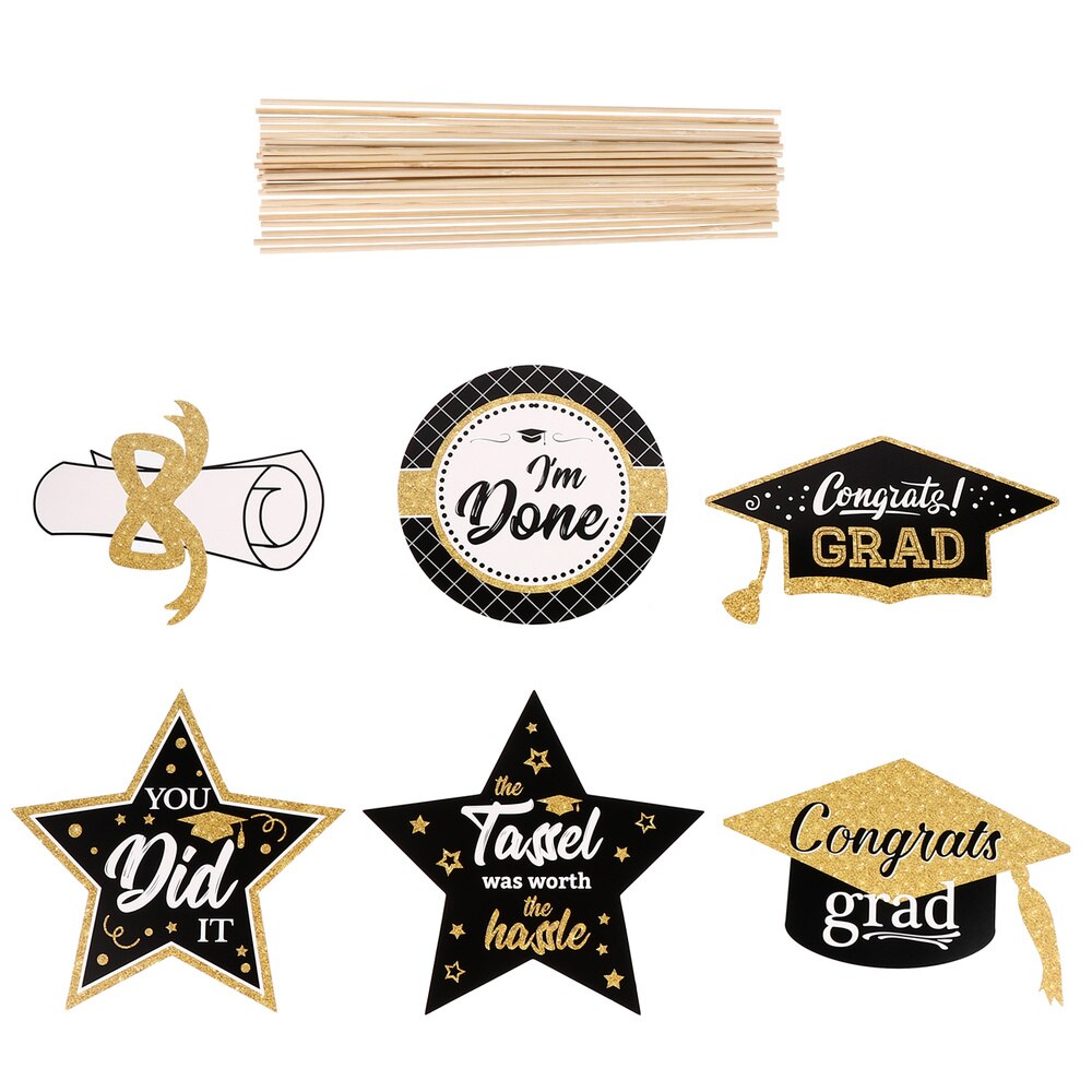 24 Pcs Beautiful Photo Props Selfie Props Funny Pa... – Grandado