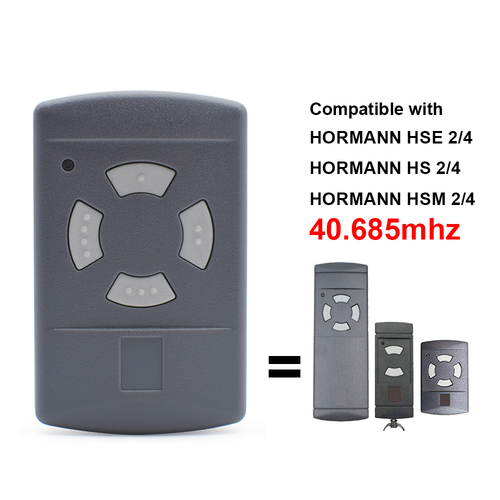 4 Kanaals Hormann 40.685 MHz Mini Garage Afstandsb... – Vicedeal