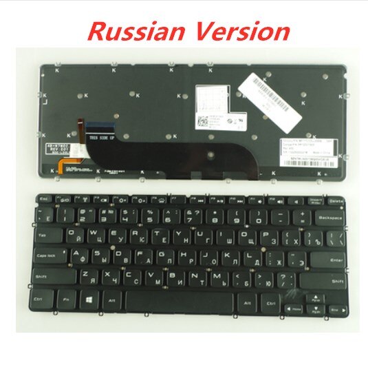 Laptop Engels Russisch Toetsenbord Voor Dell Xps 1... – Grandado