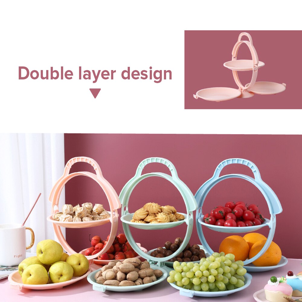 Folding Fruit Tray Dried Fruit Tray Home Living Ro... – Grandado
