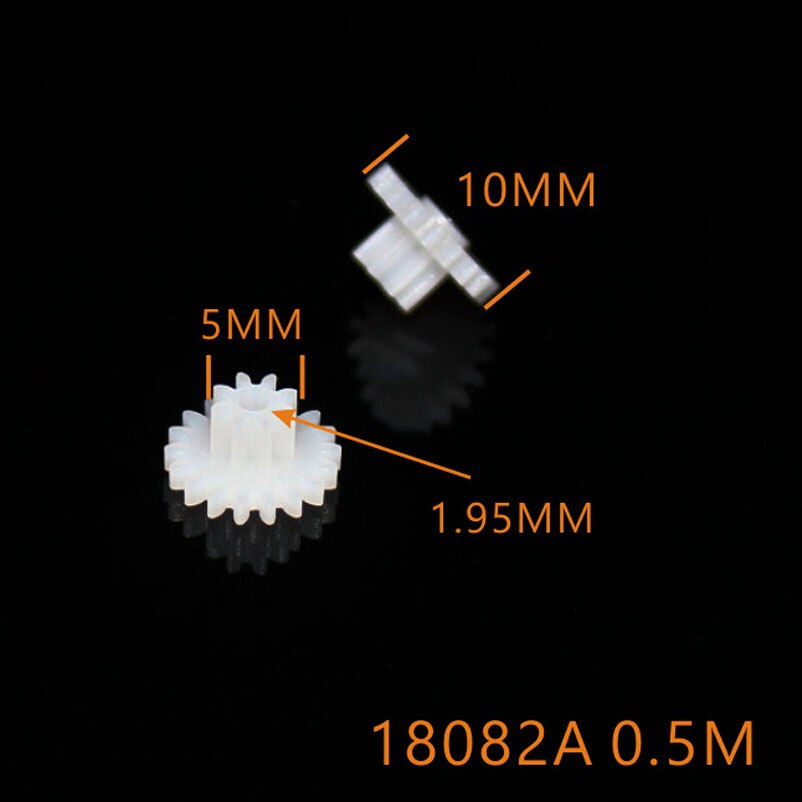 18082A Double Deck Gear Wheel Plastic Gears DIY Mo... – Grandado