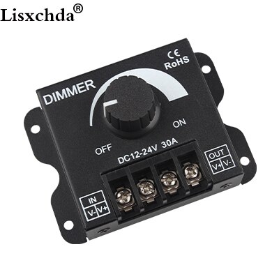 LED Dimmer DC12-24V 8A 30A 96 W 360 W Verstelbare ... – Vicedeal