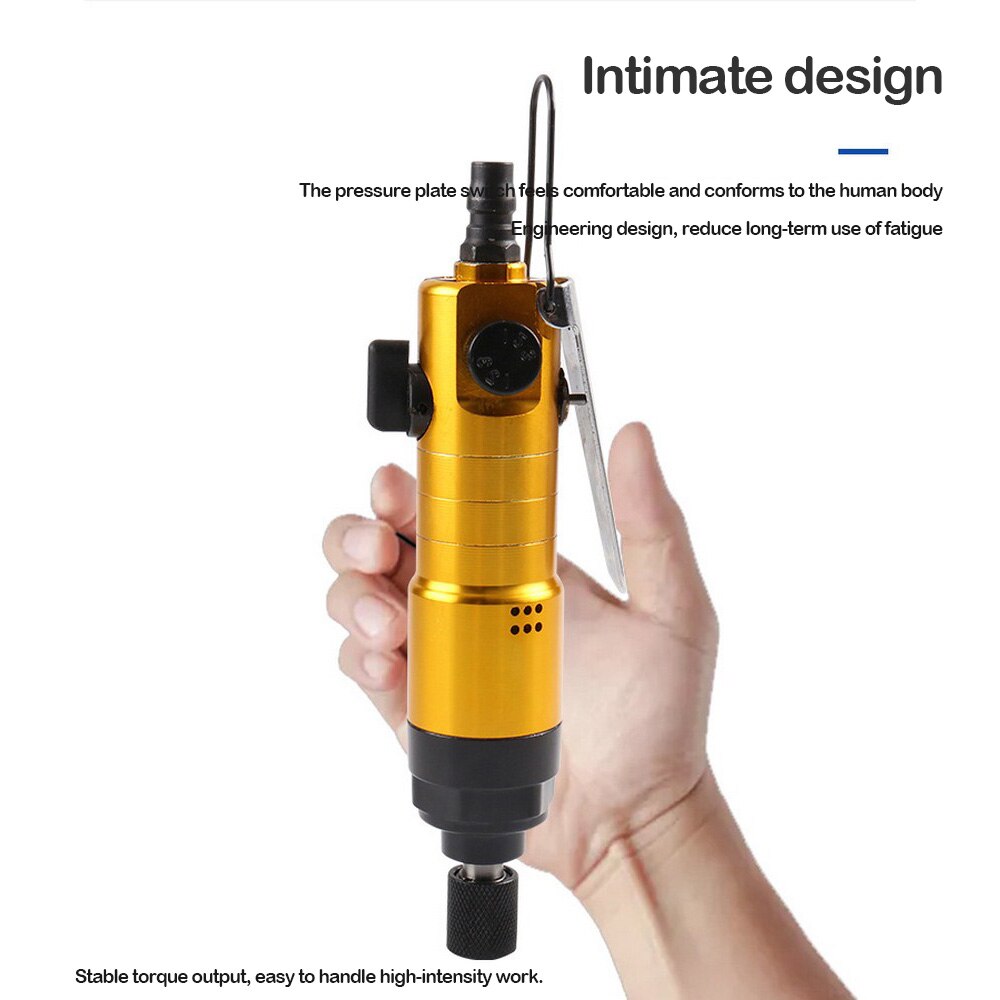 1/4" Pneumatic Air Screwdriver Straight Hand Indus... – Grandado