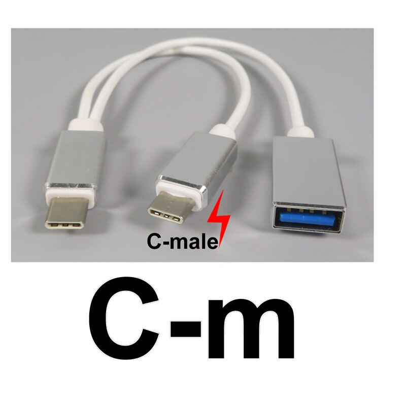 2-in-1 Type-C OTG USB Cables with additional power... – Grandado