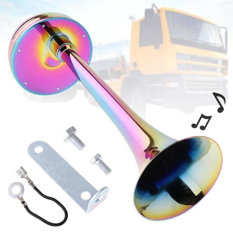 126DB Car Universal Super Loud Color Metal Trachea... – Grandado