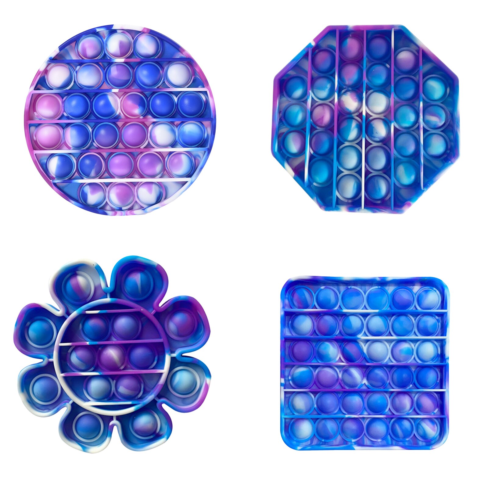 Funny Fidget Toys Simple Dimple Poppit Toy Bubble ... – Grandado