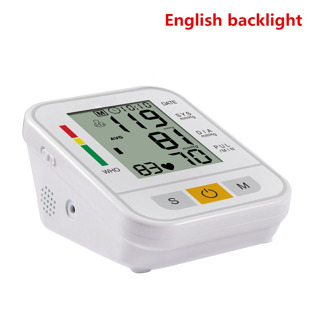 English Voice Cuff Wrist Sphygmomanometer Blood Pr... – Grandado