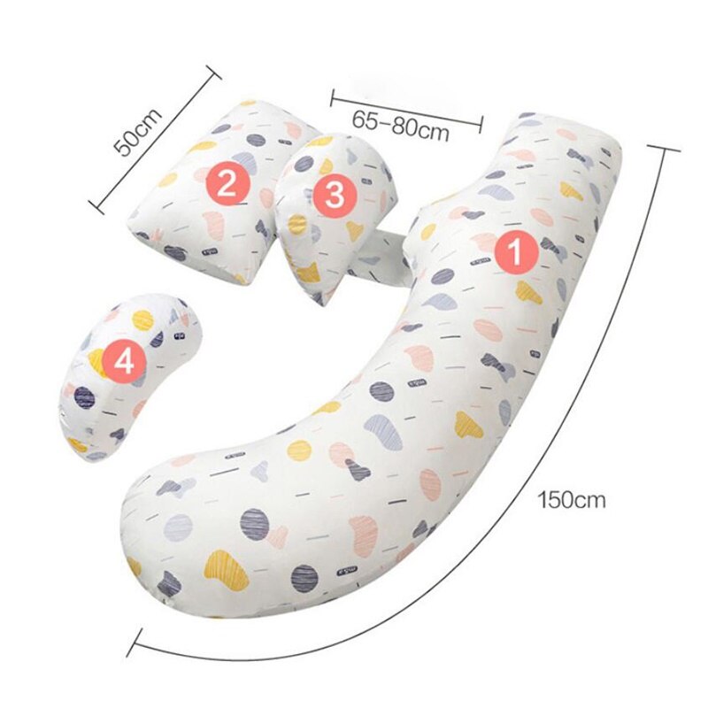 Multi Functional Maternity Pregnant Pillows H-Shap... – Grandado