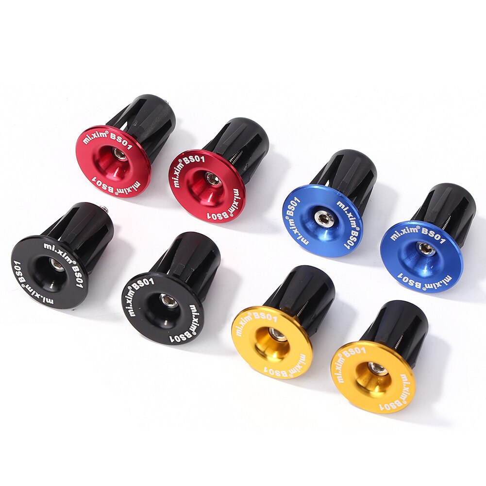 Aluminium Bike Handle Bar End Caps Verbrande Blue ... – Grandado